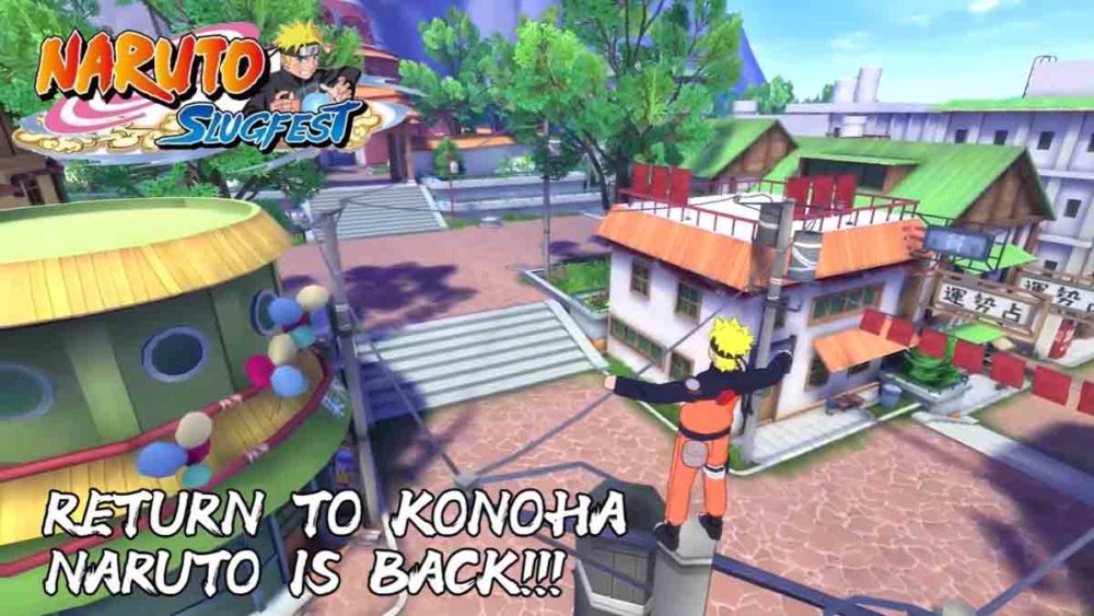 Naruto: Slugfest เกมมือถือ 3D Open World จากการ์ตูนเรื่องดัง • GAMERR.NET