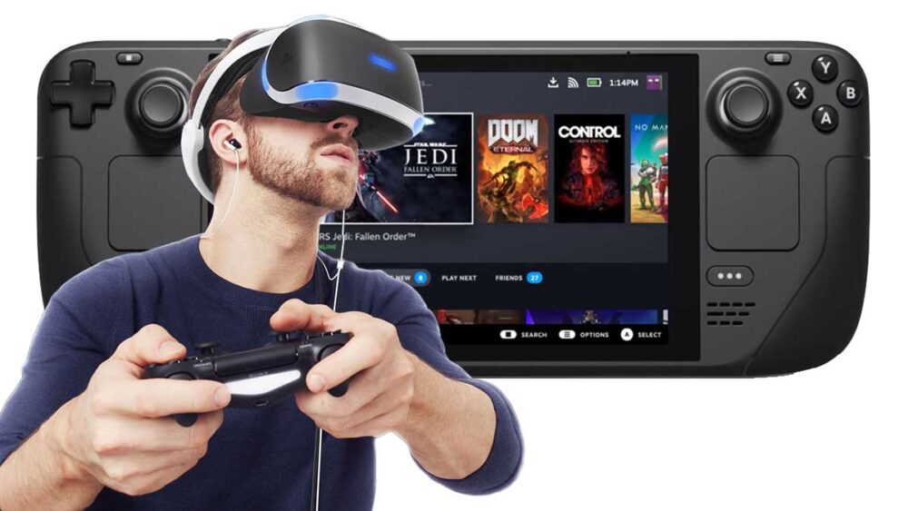 นักพัฒนาลองจับ VR Game มาเล่นใน Steam Deck • GAMERR.NET